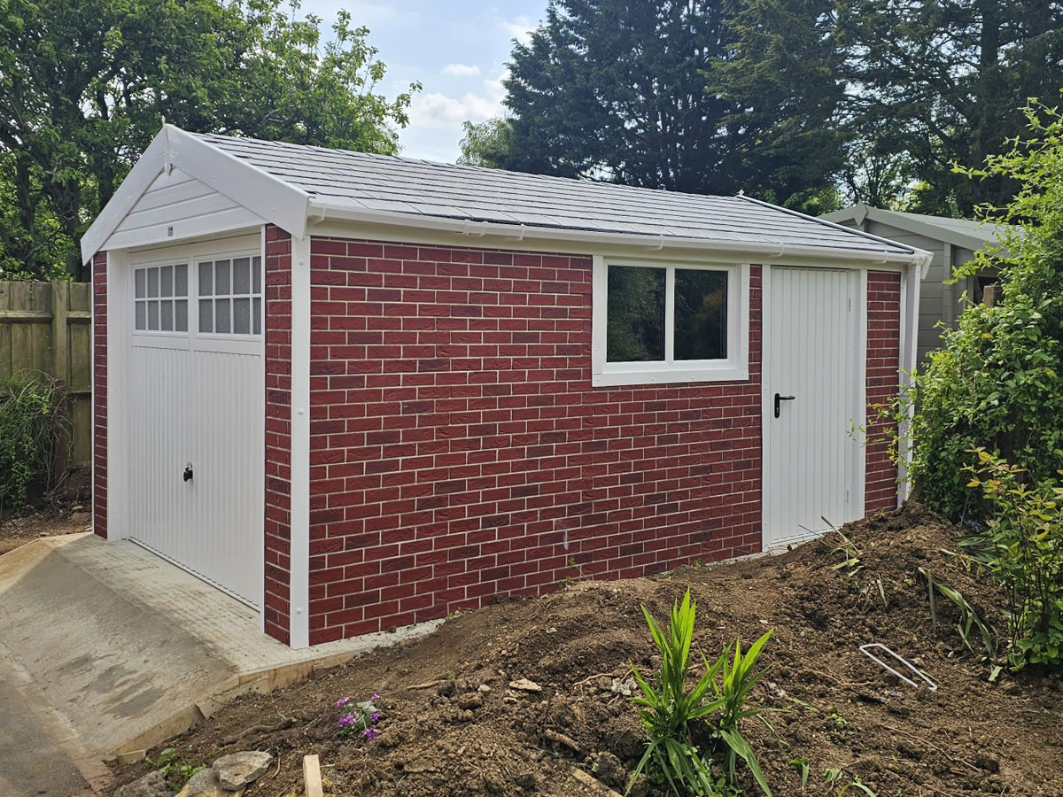 Clad Buildings - Hanson Garages - Concrete Garages