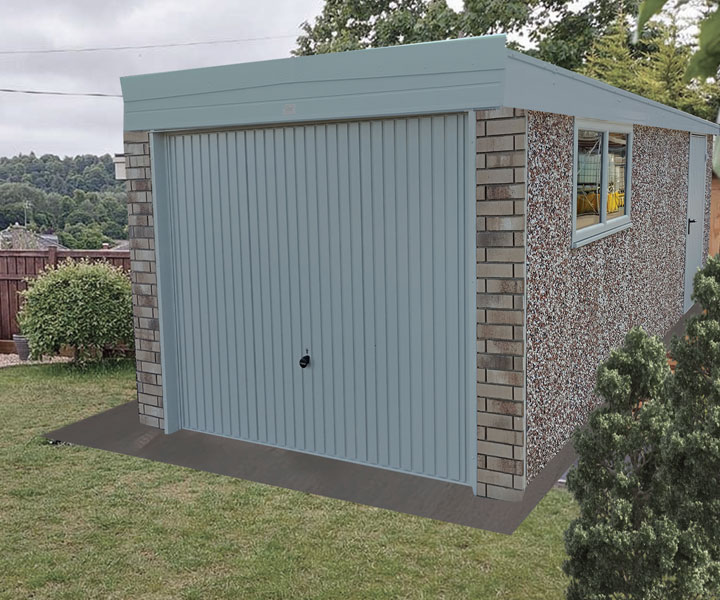 Stone Range - Hanson Garages - Concrete Garages