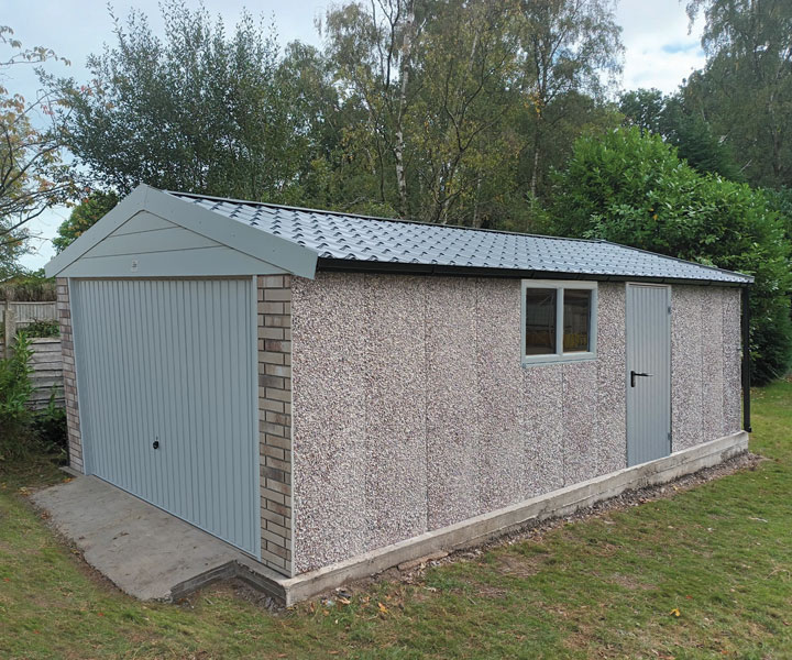Stone Range - Hanson Garages - Concrete Garages