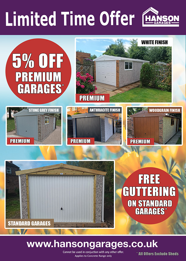 About Hanson Garages - UK Concrete Garage Supplier
