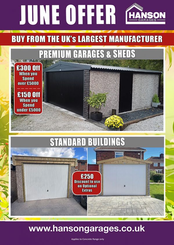 About Hanson Garages - UK Concrete Garage Supplier
