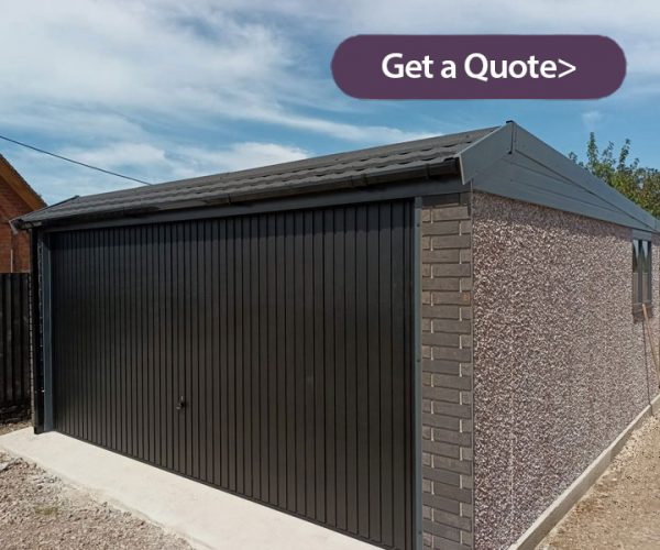 Anthracite Range - Hanson Garages - Concrete Garages