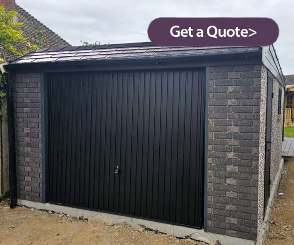 Anthracite Range - Hanson Garages - Concrete Garages